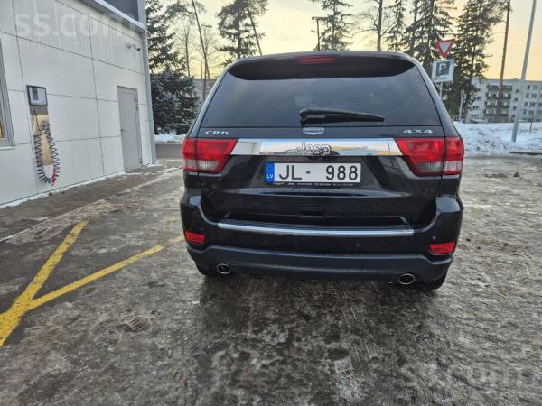 Melns Jeep Grand Cherokee 2013 Rīga, ar dzinēja tilpumu 3.00 L un nobraukumu 299 tūkst. km par 12300 €, foto 6 vietnē AUTOMOTO.COM.LV