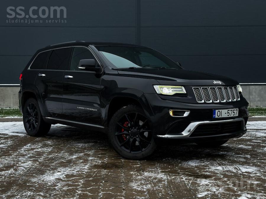 Melns Jeep Grand Cherokee 2014 Rīga, ar dzinēja tilpumu 3.00 L un nobraukumu 278 tūkst. km par 12600 €, foto 3 vietnē AUTOMOTO.COM.LV
