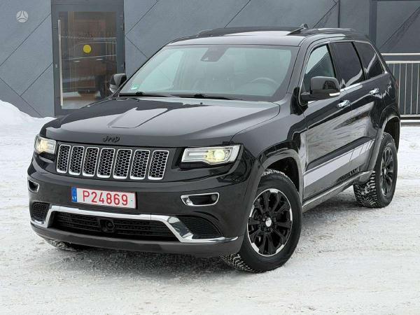Black Jeep Grand Cherokee 2014 in Jonava, with an engine capacity of 2.99 L and mileage of 247 thousand km for 14499 €, photo 2 on AUTOMOTO.COM.LV