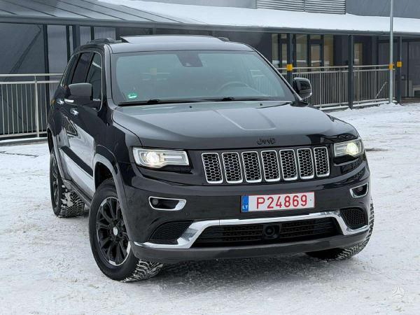 Black Jeep Grand Cherokee 2014 in Jonava, with an engine capacity of 2.99 L and mileage of 247 thousand km for 14499 €, photo 3 on AUTOMOTO.COM.LV