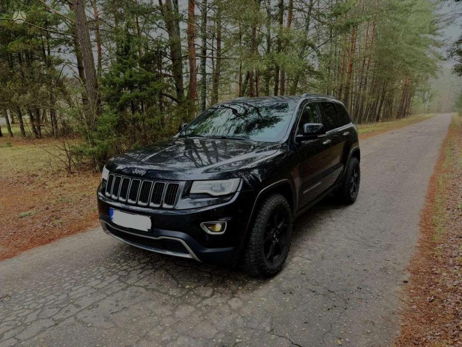 Melns Jeep Grand Cherokee 2014 Kauņa, ar dzinēja tilpumu 2.99 L un nobraukumu 176 tūkst. km par 12500 €, foto 4 vietnē AUTOMOTO.COM.LV