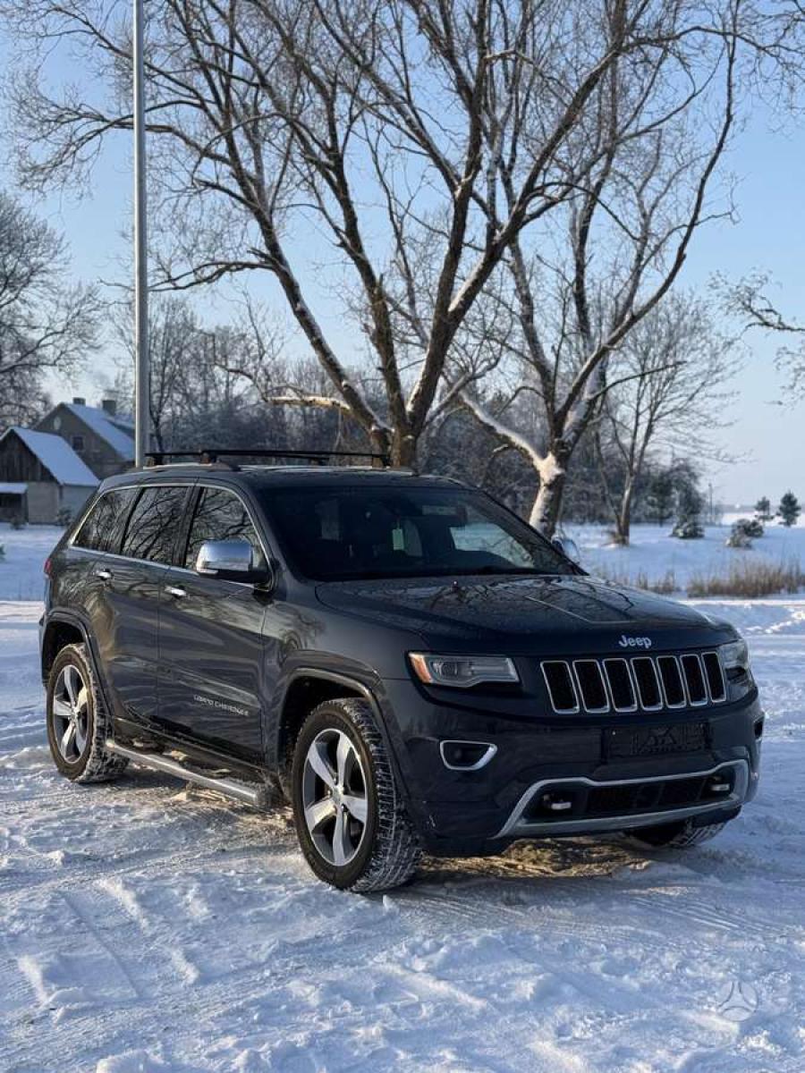 Melns Jeep Grand Cherokee 2014 Šauļi, ar dzinēja tilpumu 3.60 L un nobraukumu 235 tūkst. km par 14499 €, foto 1 vietnē AUTOMOTO.COM.LV
