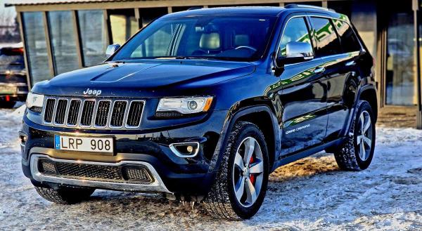 Melns Jeep Grand Cherokee 2014 Kretinga, ar dzinēja tilpumu 3.00 L un nobraukumu 264 tūkst. km par 12999 €, foto 3 vietnē AUTOMOTO.COM.LV