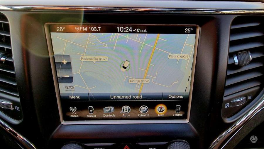 Черный Джип Гранд Чероки 2014 в Кретинга, объемом двигателя 3.00 л и пробегом 264 тыс. км за 12999 €, фото 28 на AUTOMOTO.COM.LV