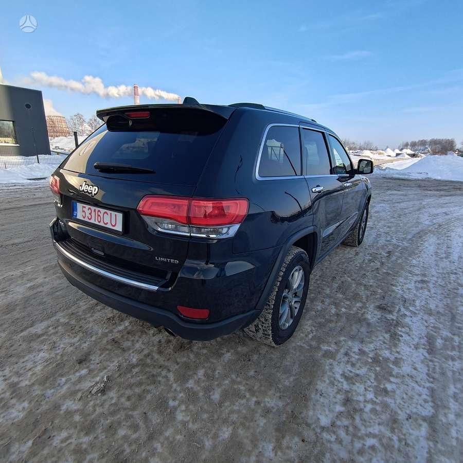 Melns Jeep Grand Cherokee 2014 Kauņa, ar dzinēja tilpumu 3.60 L un nobraukumu 260 tūkst. km par 12500 €, foto 4 vietnē AUTOMOTO.COM.LV