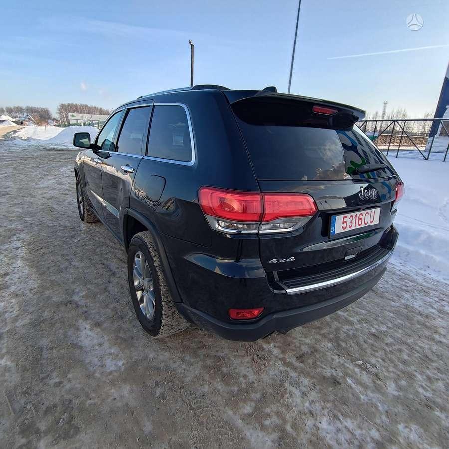 Melns Jeep Grand Cherokee 2014 Kauņa, ar dzinēja tilpumu 3.60 L un nobraukumu 260 tūkst. km par 12500 €, foto 5 vietnē AUTOMOTO.COM.LV