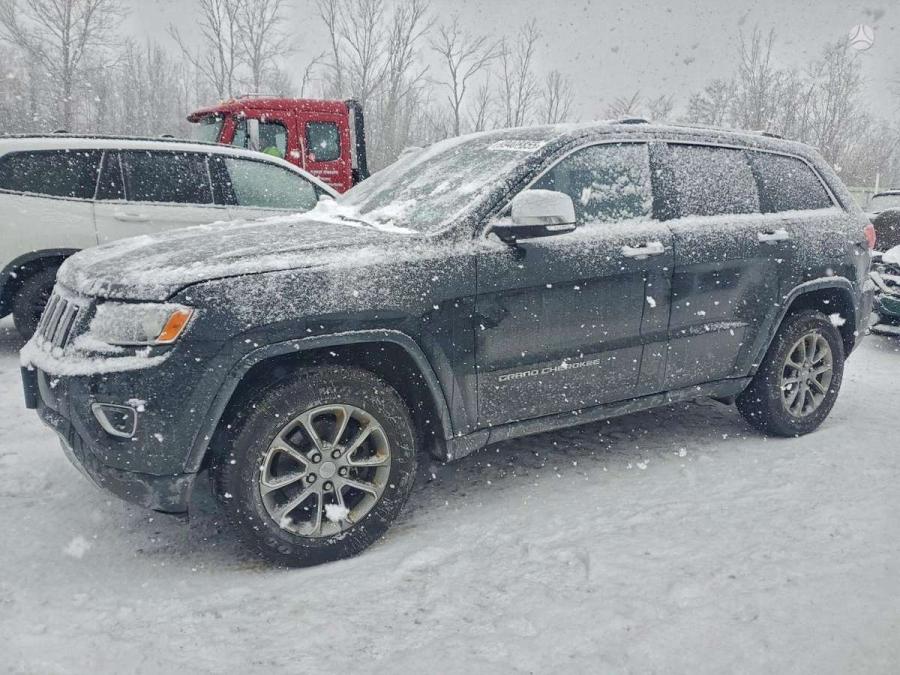Black Jeep Grand Cherokee 2014 in Siauliai, with an engine capacity of 3.60 L and mileage of 250 thousand km for 7260 €, photo 13 on AUTOMOTO.COM.LV