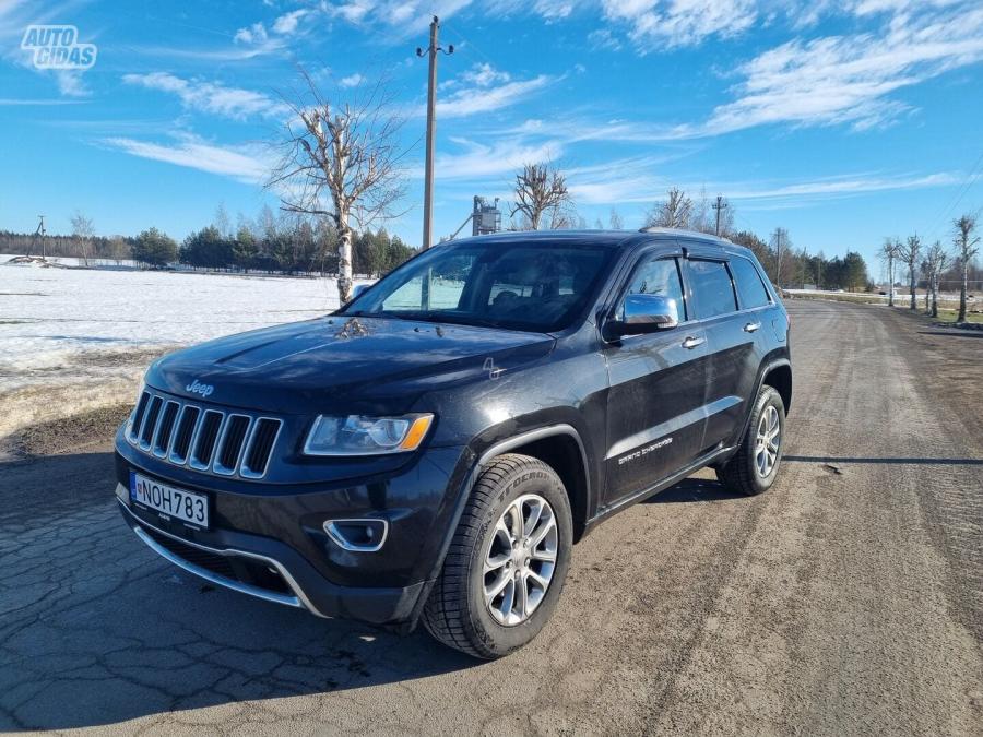 Melns Jeep Grand Cherokee 2014 Šauļi, ar dzinēja tilpumu 3.60 L un nobraukumu 328 tūkst. km par 10700 €, foto 1 vietnē AUTOMOTO.COM.LV