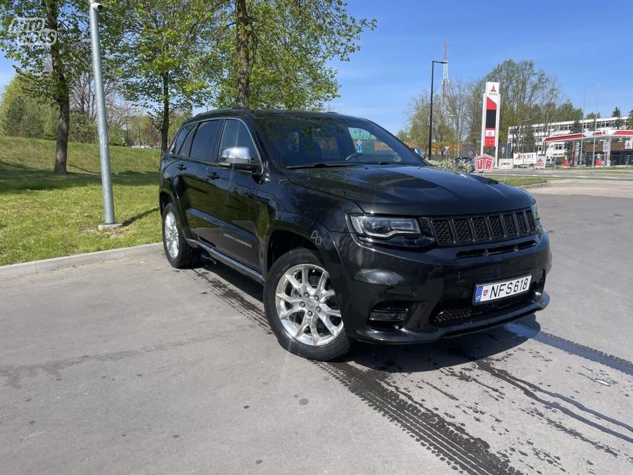 Черный Джип Гранд Чероки 2014 в Алитус, объемом двигателя 5.70 л и пробегом 142 тыс. км за 15000 €, фото 5 на AUTOMOTO.COM.LV