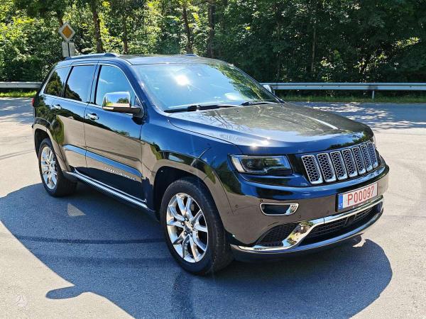 Melns Jeep Grand Cherokee 2014 Kauņa, ar dzinēja tilpumu 5.65 L un nobraukumu 238 tūkst. km par 13500 €, foto 3 vietnē AUTOMOTO.COM.LV
