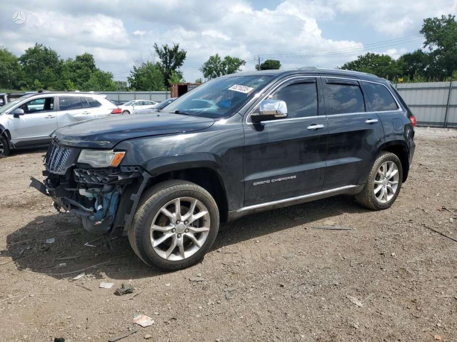 Black Jeep Grand Cherokee 2014 in Kaunas, with an engine capacity of 5.65 L and mileage of 238 thousand km for 13500 €, photo 27 on AUTOMOTO.COM.LV