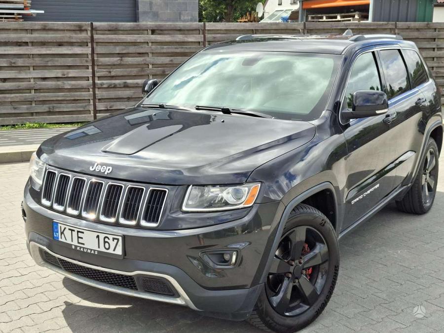 Melns Jeep Grand Cherokee 2014 Šilutė, ar dzinēja tilpumu 3.60 L un nobraukumu 297 tūkst. km par 9999 €, foto 3 vietnē AUTOMOTO.COM.LV