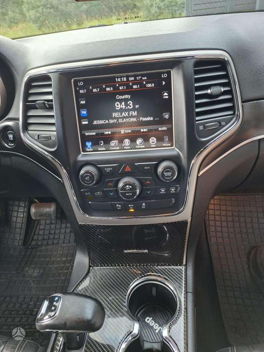 Melns Jeep Grand Cherokee 2014 Šilutė, ar dzinēja tilpumu 3.60 L un nobraukumu 297 tūkst. km par 9999 €, foto 21 vietnē AUTOMOTO.COM.LV
