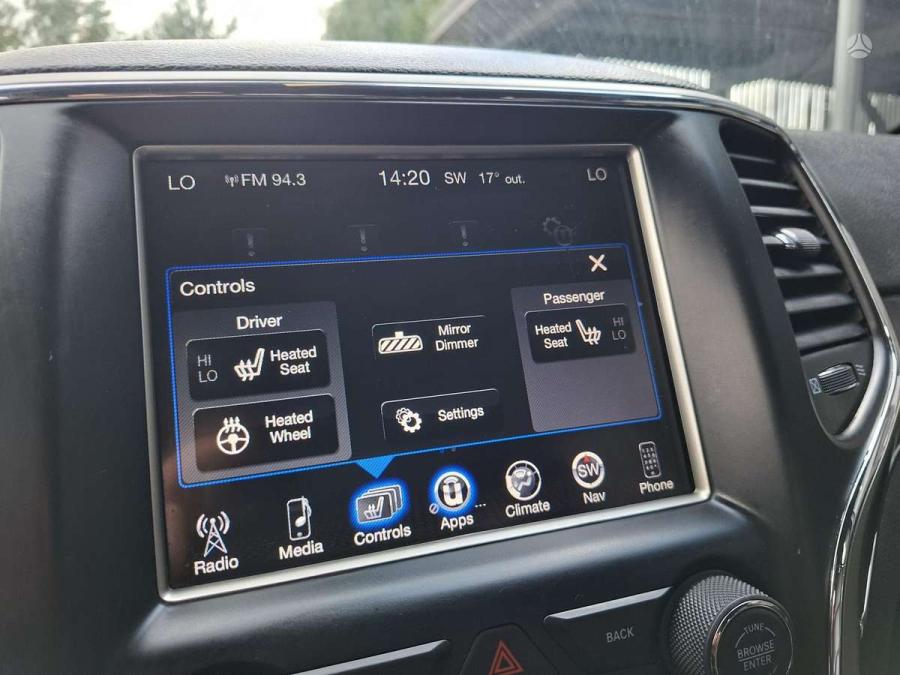 Melns Jeep Grand Cherokee 2014 Šilutė, ar dzinēja tilpumu 3.60 L un nobraukumu 297 tūkst. km par 9999 €, foto 26 vietnē AUTOMOTO.COM.LV