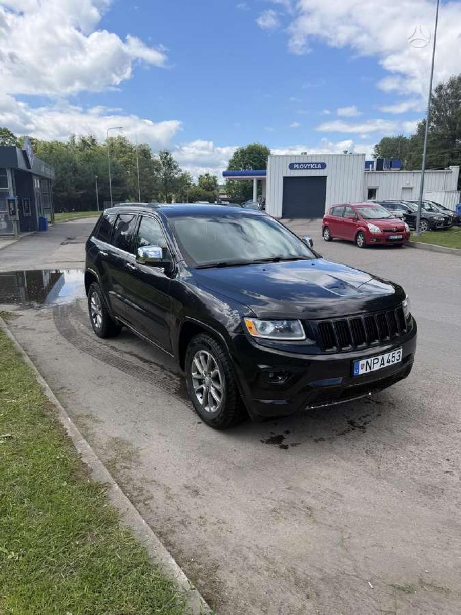 Melns Jeep Grand Cherokee 2014 Prienai, ar dzinēja tilpumu 3.60 L un nobraukumu 250 tūkst. km par 11500 €, foto 4 vietnē AUTOMOTO.COM.LV