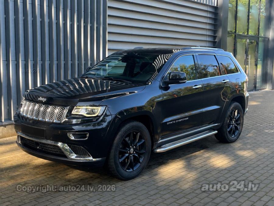 Black Jeep Grand Cherokee 2014 in Tallinn, with an engine capacity of 3.00 L and mileage of 265 thousand km for 13450 €, photo 1 on AUTOMOTO.COM.LV