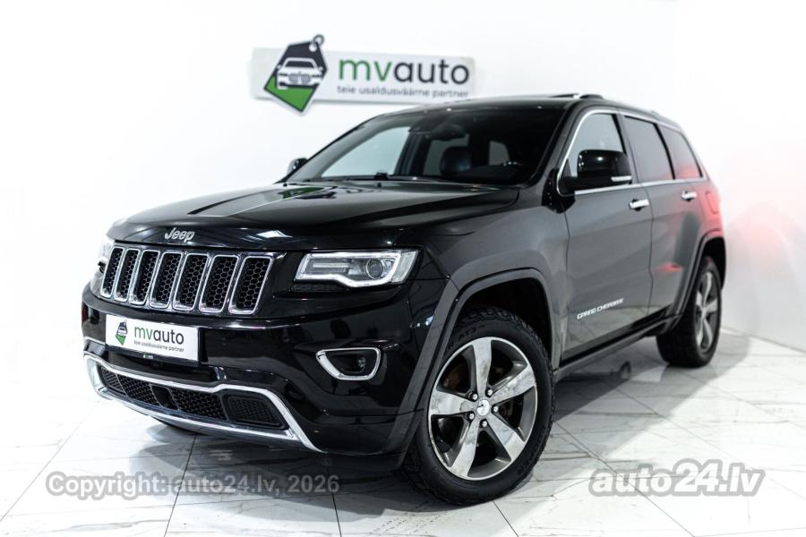 Black Jeep Grand Cherokee 2014 in Tallinn, with an engine capacity of 3.00 L and mileage of 181 thousand km for 12990 €, photo 4 on AUTOMOTO.COM.LV