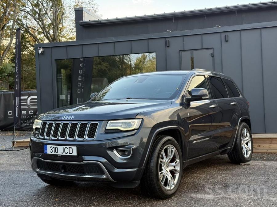 Black Jeep Grand Cherokee 2014 in Tallinn, with an engine capacity of 3.00 L and mileage of 226 thousand km for 13200 €, photo 4 on AUTOMOTO.COM.LV