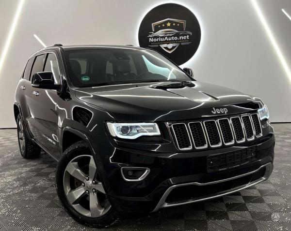 Melns Jeep Grand Cherokee 2015 Marijampole, ar dzinēja tilpumu 2.99 L un nobraukumu 136 tūkst. km par 15950 €, foto 1 vietnē AUTOMOTO.COM.LV