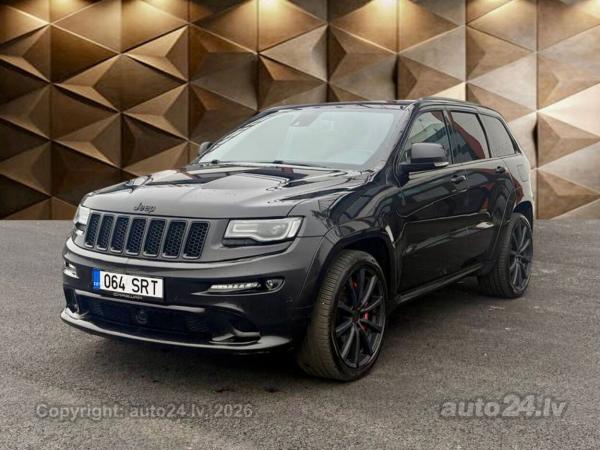 Black Jeep Grand Cherokee 2015 in Tallinn, with an engine capacity of 6.40 L and mileage of 162 thousand km for 28990 €, photo 1 on AUTOMOTO.COM.LV