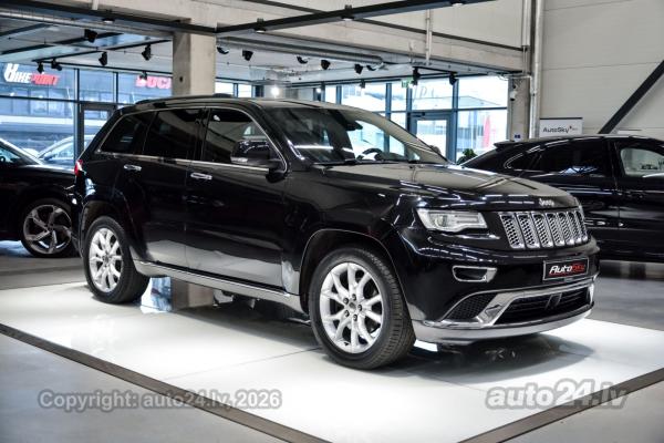 Black Jeep Grand Cherokee 2015 in Tallinn, with an engine capacity of 3.00 L and mileage of 188 thousand km for 17490 €, photo 1 on AUTOMOTO.COM.LV
