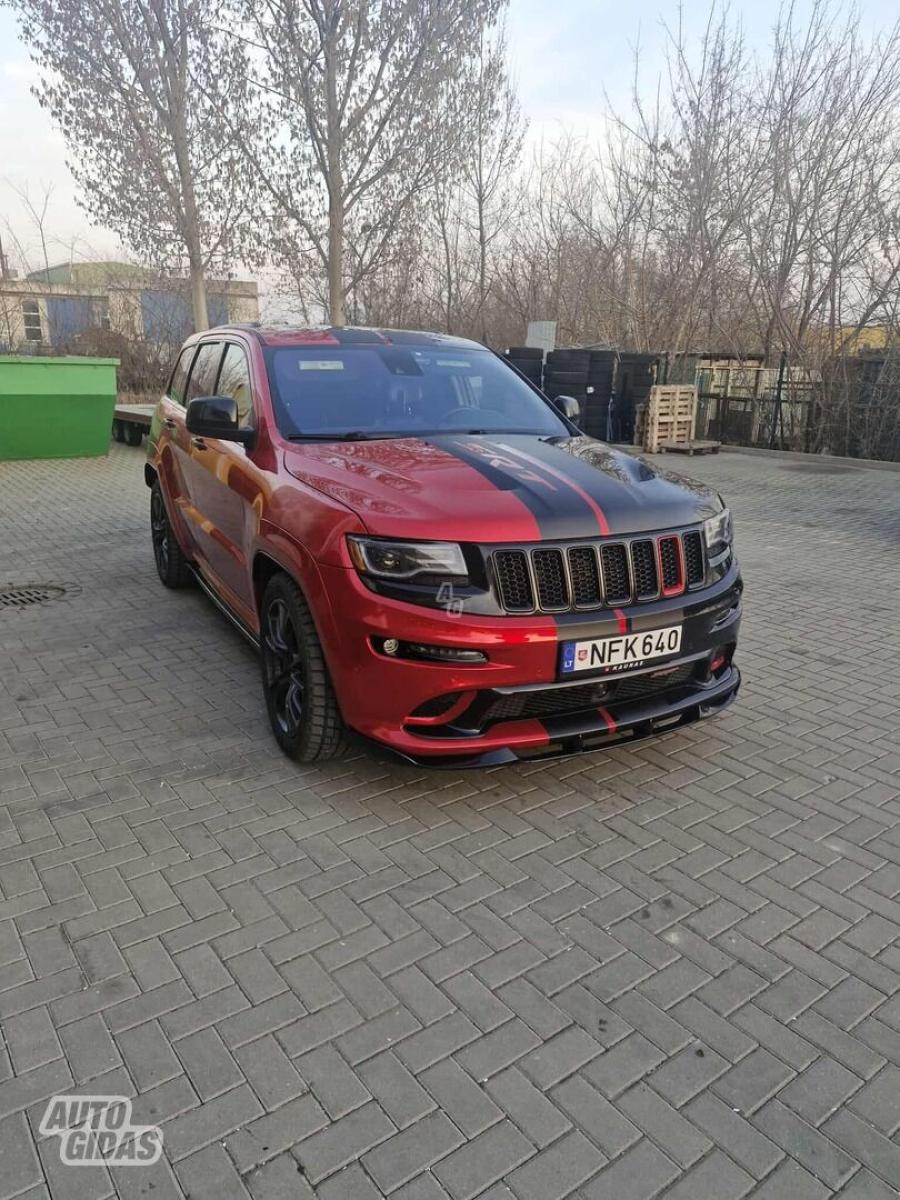 Melns Jeep Grand Cherokee 2015 Kauņa, ar dzinēja tilpumu 6.40 L un nobraukumu 170 tūkst. km par 24000 €, foto 10 vietnē AUTOMOTO.COM.LV