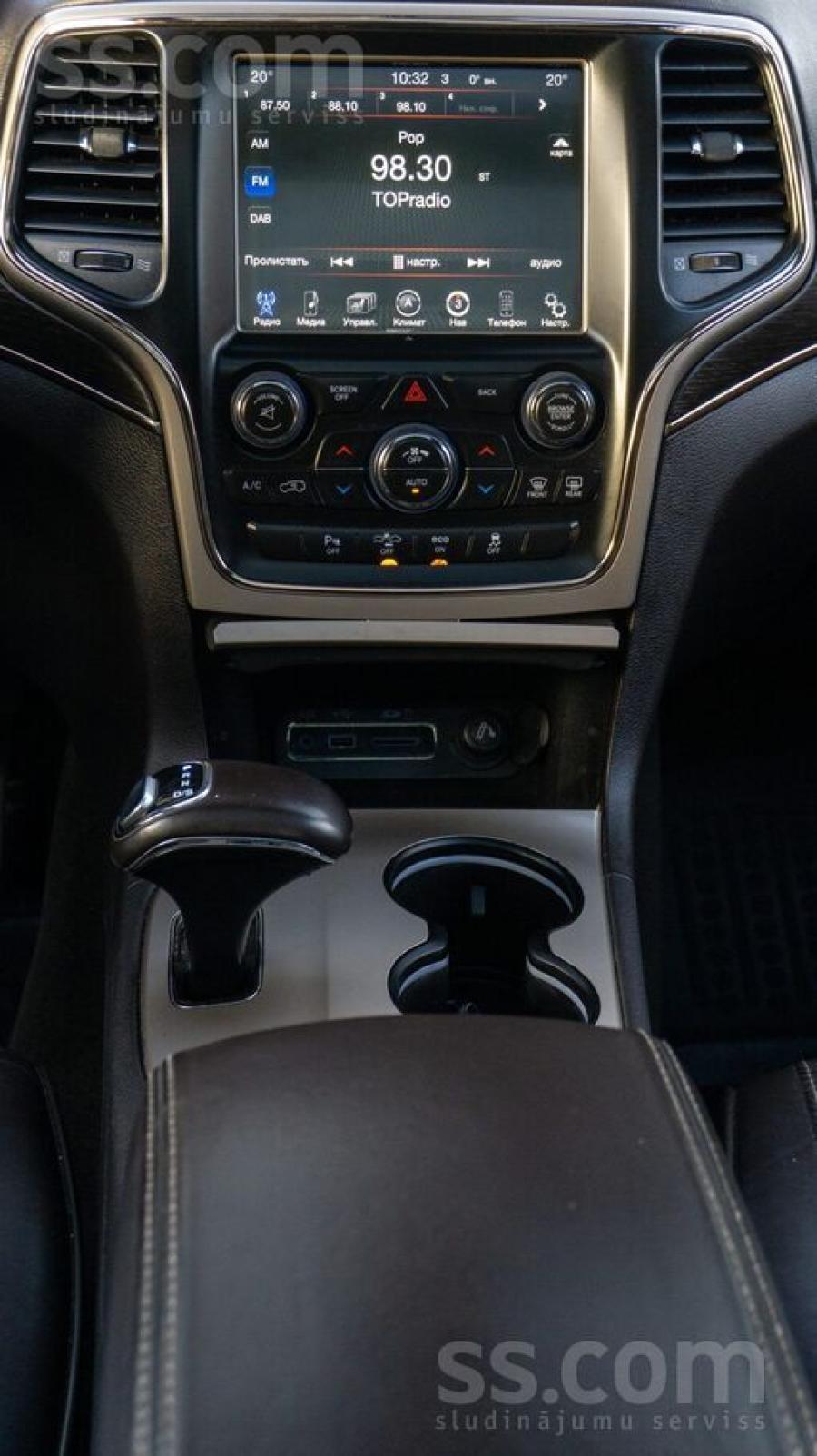 Melns Jeep Grand Cherokee 2016 Rīga, ar dzinēja tilpumu 3.00 L un nobraukumu 121 tūkst. km par 17590 €, foto 13 vietnē AUTOMOTO.COM.LV