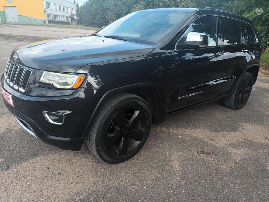 Melns Jeep Grand Cherokee 2016 Tauragė, ar dzinēja tilpumu 3.60 L un nobraukumu 300 tūkst. km par 12500 €, foto 1 vietnē AUTOMOTO.COM.LV