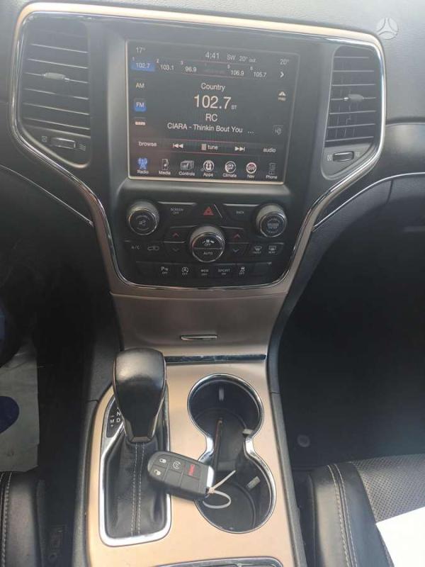 Melns Jeep Grand Cherokee 2016 Tauragė, ar dzinēja tilpumu 3.60 L un nobraukumu 300 tūkst. km par 12500 €, foto 8 vietnē AUTOMOTO.COM.LV