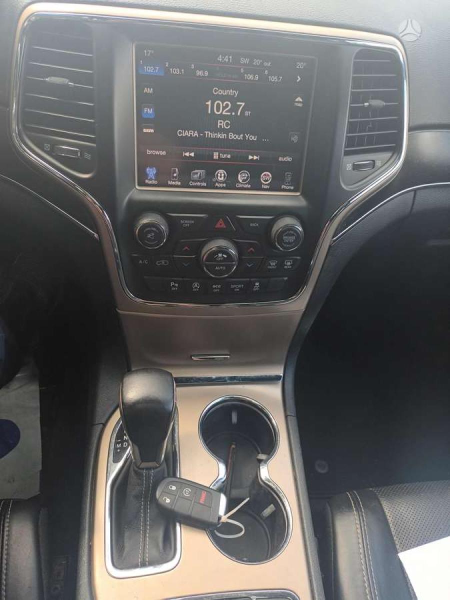 Melns Jeep Grand Cherokee 2016 Tauragė, ar dzinēja tilpumu 3.60 L un nobraukumu 300 tūkst. km par 12500 €, foto 9 vietnē AUTOMOTO.COM.LV