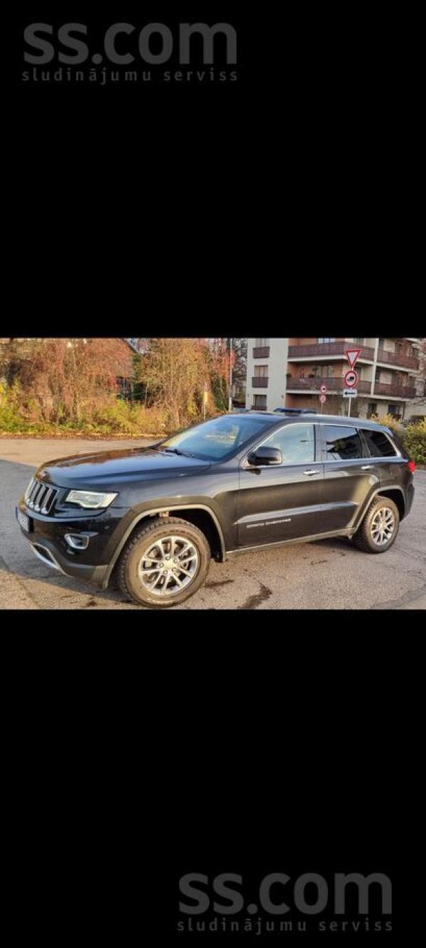Melns Jeep Grand Cherokee 2017 Rīga, ar dzinēja tilpumu 3.00 L un nobraukumu 215 tūkst. km par 16800 €, foto 2 vietnē AUTOMOTO.COM.LV