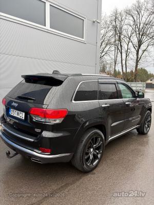 Black Jeep Grand Cherokee 2017 in Tallinn, with an engine capacity of 3.00 L and mileage of 227 thousand km for 23000 €, photo 21 on AUTOMOTO.COM.LV