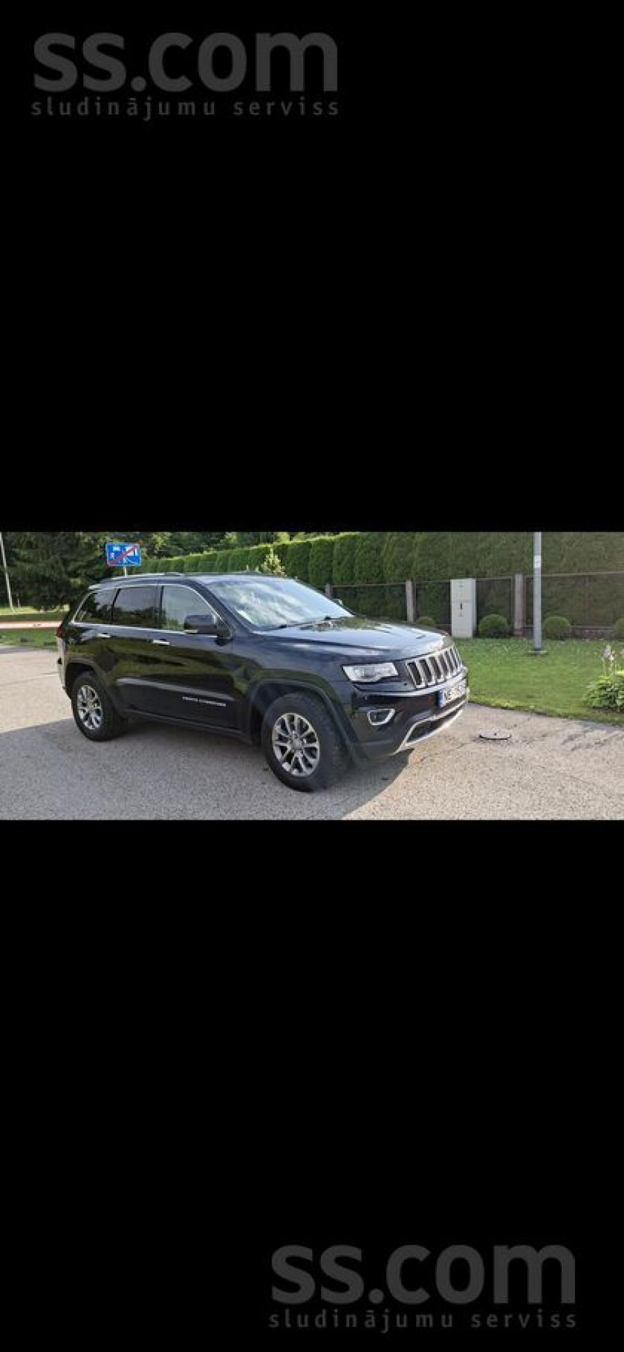 Melns Jeep Grand Cherokee 2017 Rīga, ar dzinēja tilpumu 3.00 L un nobraukumu 220 tūkst. km par 12200 €, foto 1 vietnē AUTOMOTO.COM.LV