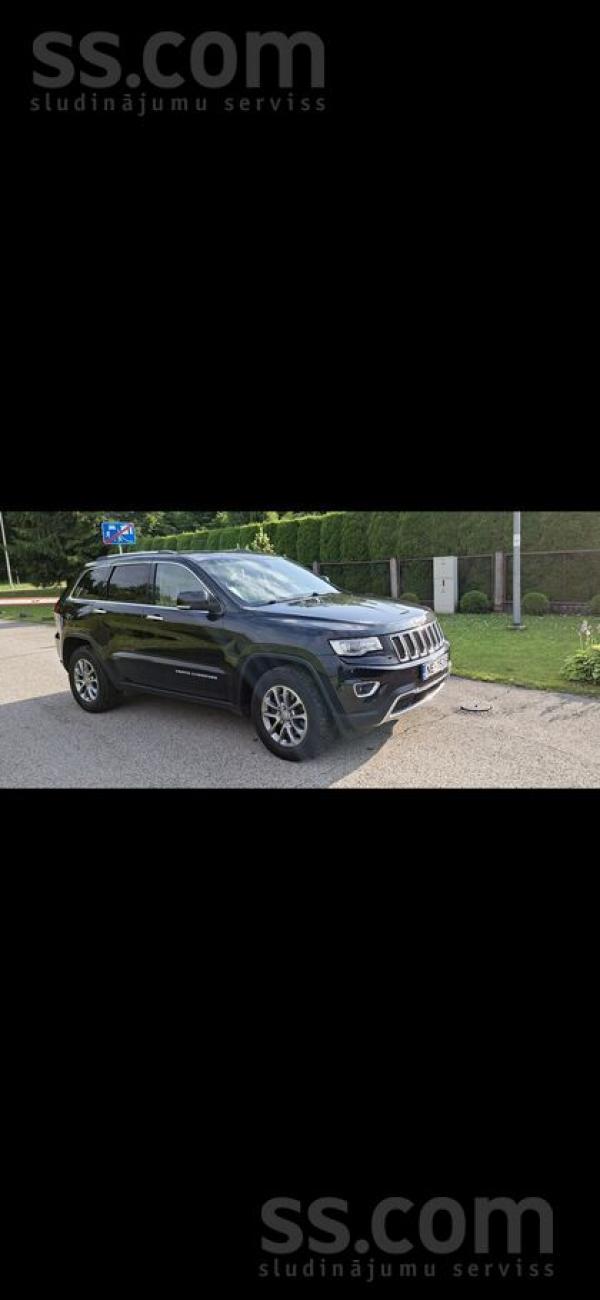 Melns Jeep Grand Cherokee 2017 Rīga, ar dzinēja tilpumu 3.00 L un nobraukumu 220 tūkst. km par 12200 €, foto 1 vietnē AUTOMOTO.COM.LV