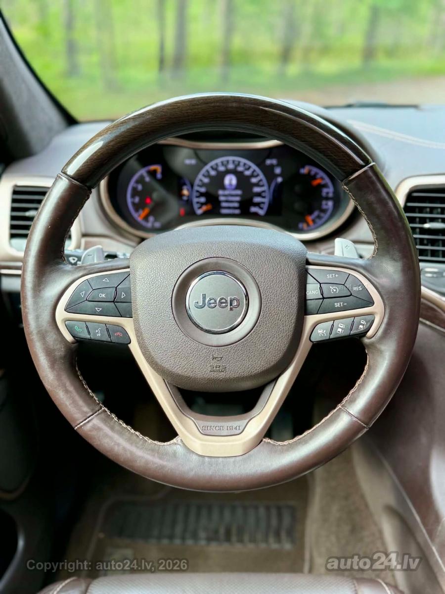 Melns Jeep Grand Cherokee 2017 Tallina, ar dzinēja tilpumu 3.00 L un nobraukumu 170 tūkst. km par 19500 €, foto 21 vietnē AUTOMOTO.COM.LV