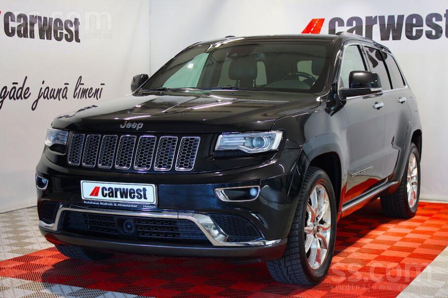 Melns Jeep Grand Cherokee 2017 Rīga, ar dzinēja tilpumu 3.00 L un nobraukumu 184 tūkst. km par 17850 €, foto 1 vietnē AUTOMOTO.COM.LV