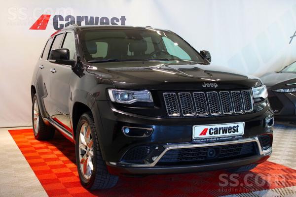 Melns Jeep Grand Cherokee 2017 Rīga, ar dzinēja tilpumu 3.00 L un nobraukumu 184 tūkst. km par 17850 €, foto 4 vietnē AUTOMOTO.COM.LV