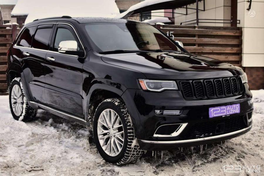 Melns Jeep Grand Cherokee 2018 Kretinga, ar dzinēja tilpumu 5.70 L un nobraukumu 172 tūkst. km par 23000 €, foto 4 vietnē AUTOMOTO.COM.LV