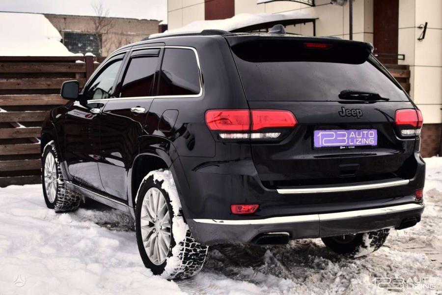 Melns Jeep Grand Cherokee 2018 Kretinga, ar dzinēja tilpumu 5.70 L un nobraukumu 172 tūkst. km par 23000 €, foto 6 vietnē AUTOMOTO.COM.LV