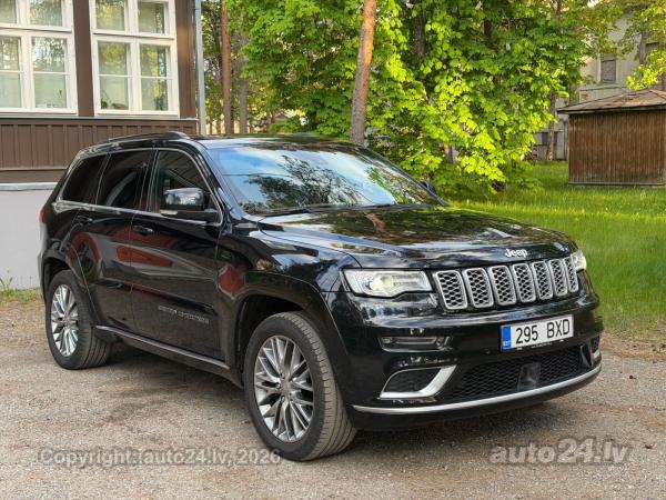 Black Jeep Grand Cherokee 2018 in Tallinn, with an engine capacity of 3.00 L and mileage of 140 thousand km for 21900 €, photo 8 on AUTOMOTO.COM.LV