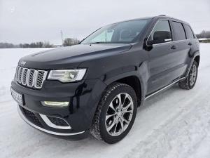 Melns Jeep Grand Cherokee 2019 Šalčininkai, ar dzinēja tilpumu 2.99 L un nobraukumu 146 tūkst. km par 20500 €, foto  vietnē AUTOMOTO.COM.LV