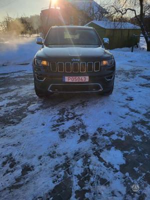 Melns Jeep Grand Cherokee 2019 Kauņa, ar dzinēja tilpumu 3.60 L un nobraukumu 80 tūkst. km par 18200 €, foto  vietnē AUTOMOTO.COM.LV