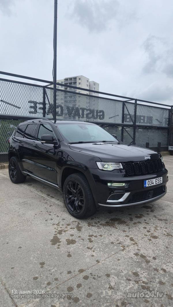 Black Jeep Grand Cherokee 2019 in Tallinn, with an engine capacity of 3.00 L and mileage of 67 thousand km for 28900 €, photo 2 on AUTOMOTO.COM.LV