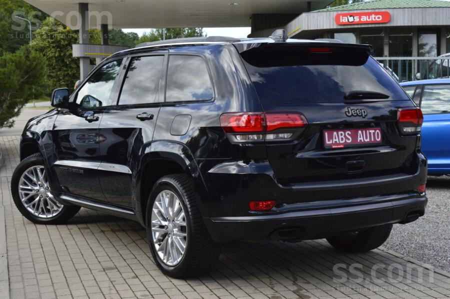 Melns Jeep Grand Cherokee 2019 Tukums, ar dzinēja tilpumu 3.00 L un nobraukumu 189 tūkst. km par 21995 €, foto 5 vietnē AUTOMOTO.COM.LV