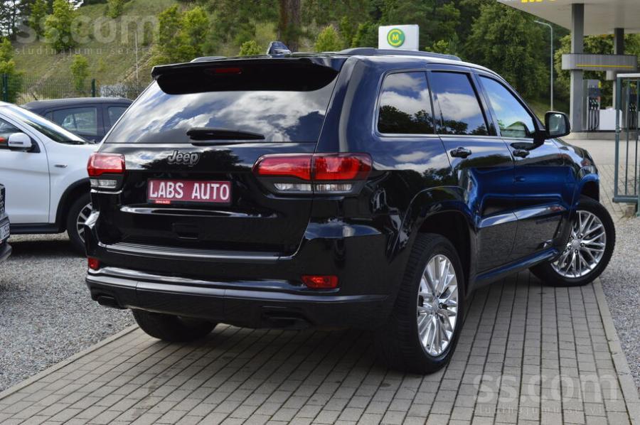 Melns Jeep Grand Cherokee 2019 Tukums, ar dzinēja tilpumu 3.00 L un nobraukumu 189 tūkst. km par 21995 €, foto 8 vietnē AUTOMOTO.COM.LV