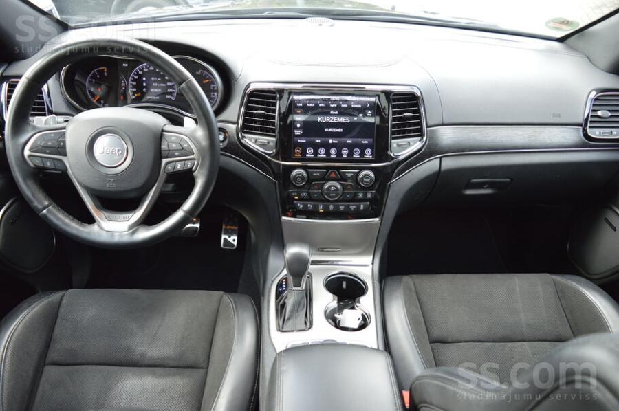 Melns Jeep Grand Cherokee 2019 Tukums, ar dzinēja tilpumu 3.00 L un nobraukumu 189 tūkst. km par 21995 €, foto 13 vietnē AUTOMOTO.COM.LV