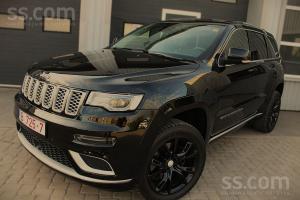 Melns Jeep Grand Cherokee 2020 Rīga, ar dzinēja tilpumu 3.00 L un nobraukumu 0 tūkst. km par 26800 €, foto  vietnē AUTOMOTO.COM.LV