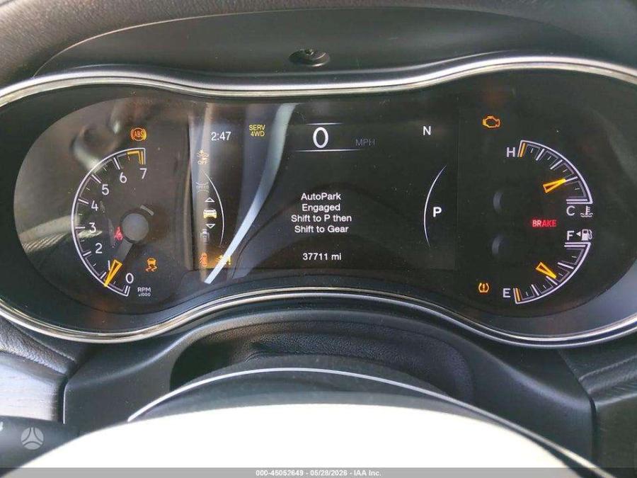 Melns Jeep Grand Cherokee 2020 Klaipėda, ar dzinēja tilpumu 3.60 L un nobraukumu 61 tūkst. km par 13350 €, foto 26 vietnē AUTOMOTO.COM.LV