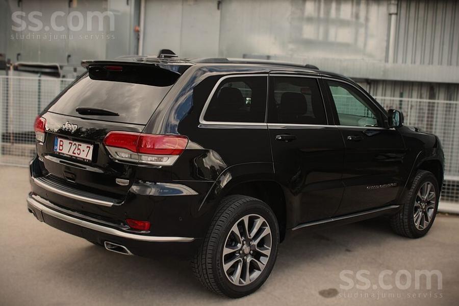 Melns Jeep Grand Cherokee 2020 Rīga, ar dzinēja tilpumu 3.00 L un nobraukumu 0 tūkst. km par 21990 €, foto 7 vietnē AUTOMOTO.COM.LV