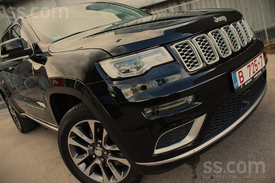 Melns Jeep Grand Cherokee 2020 Rīga, ar dzinēja tilpumu 3.00 L un nobraukumu 0 tūkst. km par 21990 €, foto 15 vietnē AUTOMOTO.COM.LV